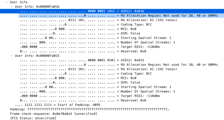 802 11ax Mu Trigger Frame Dl Mu Ofdma Wifi